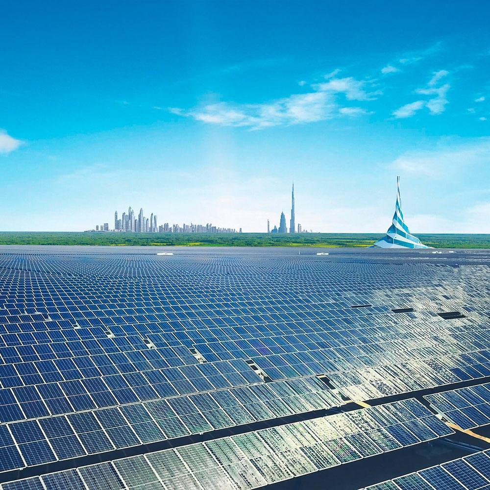 Mohammed bin Rashid al Maktoum Solar Park, UAE | BBC CELLPACK